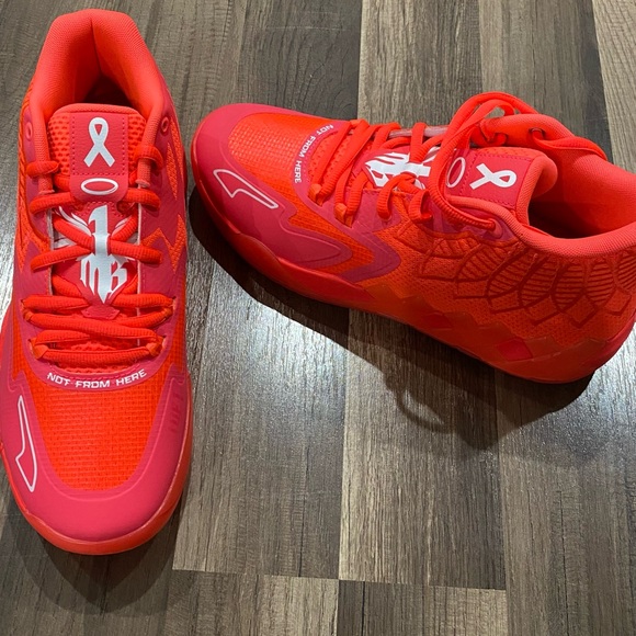 Puma | Shoes | Lamelo Ball Mb Rare Pink Mens 115 Basketball Shoes Puma ...